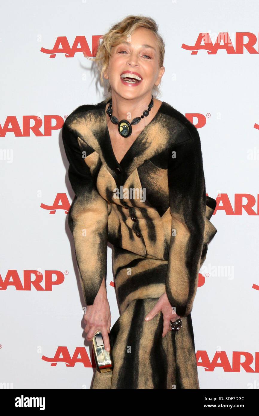 Sharon Stone at arrivals for Movies for Grownups Awards with AARP ...