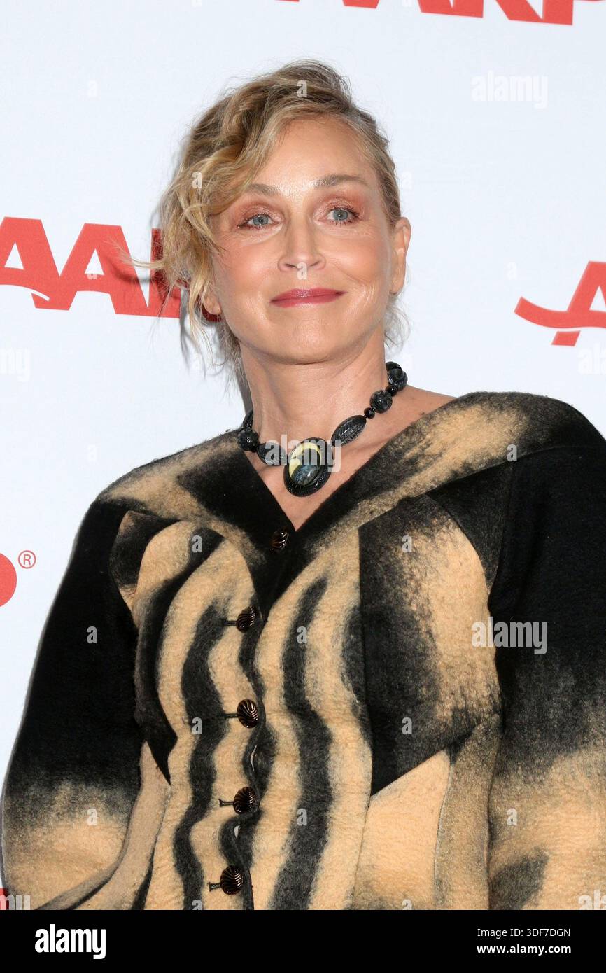 Sharon Stone at arrivals for Movies for Grownups Awards with AARP ...