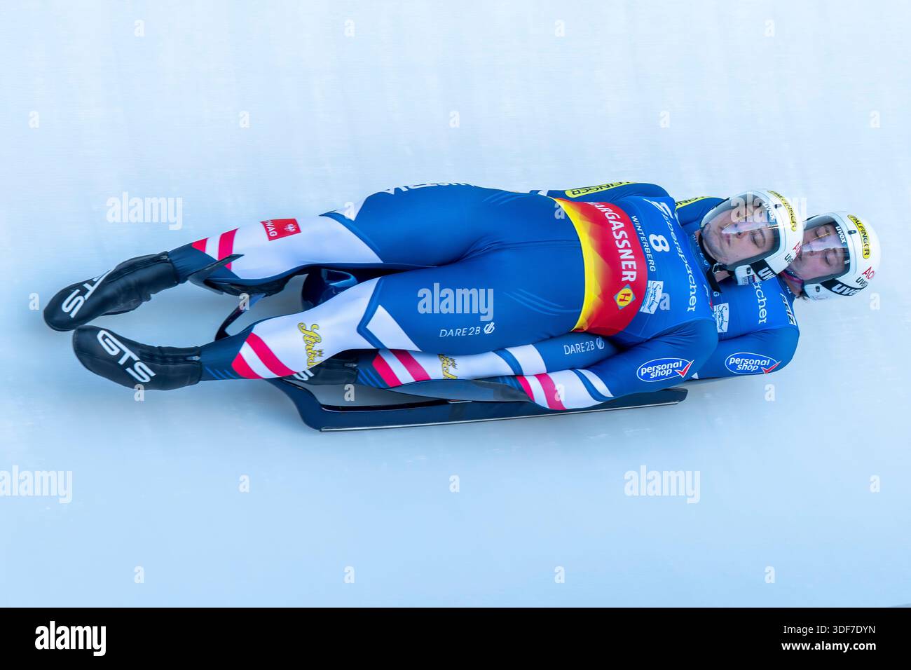 11 January 2025, North Rhine-Westphalia, Winterberg: Luge: World Cup ...
