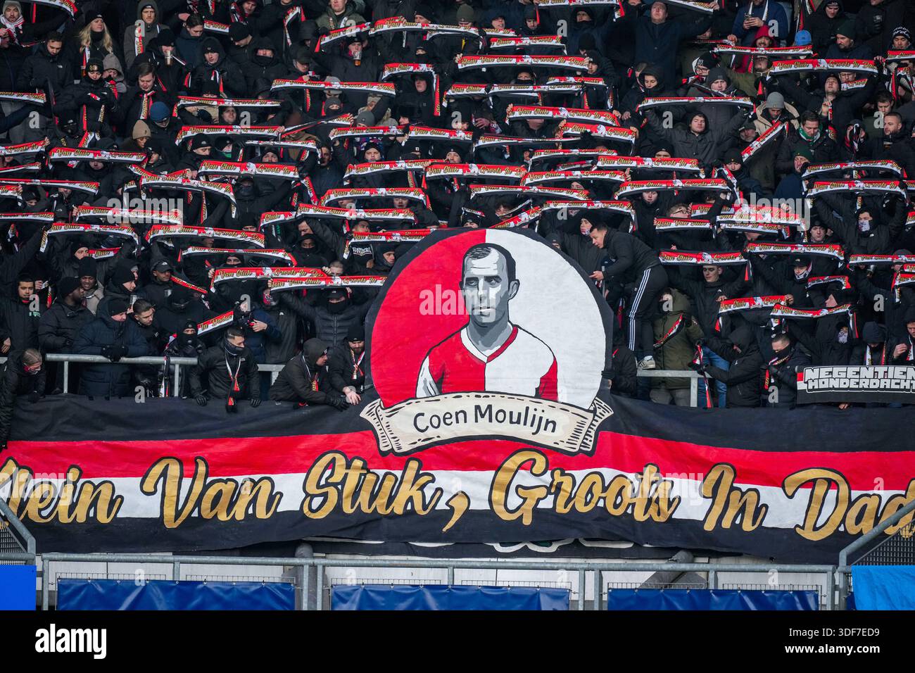 Heerenveen - Coen Moulijn during the eighteenth competition round of ...