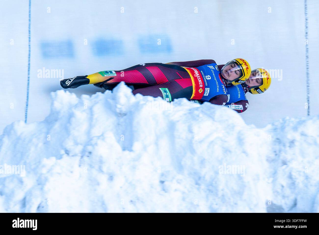 dpatop - 11 January 2026, North Rhine-Westphalia, Winterberg: Luge ...