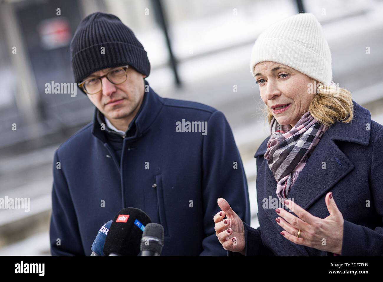 11 January 2025, Lower Saxony, Hanover: Philipp Nagl, CEO of DB InfraGO ...
