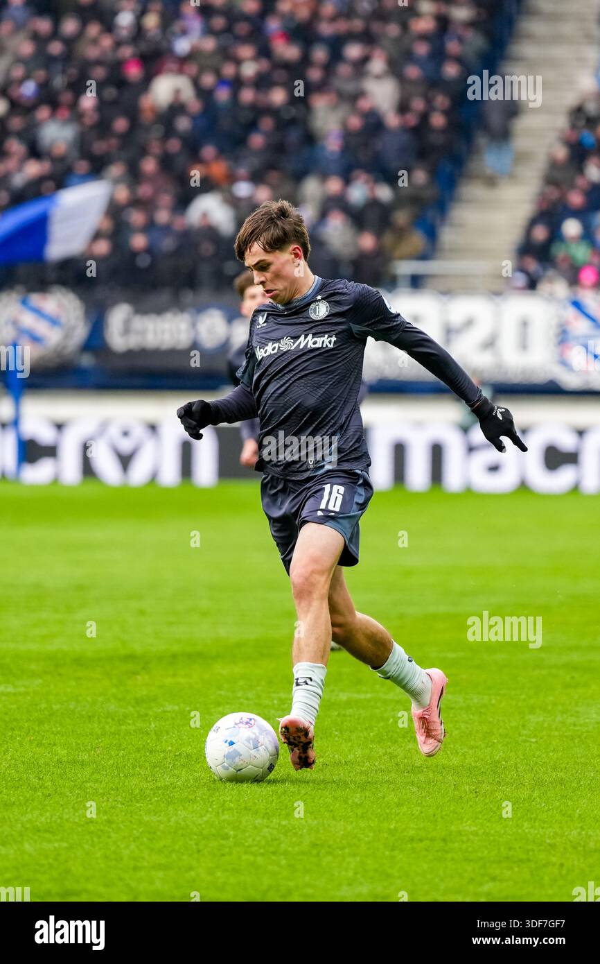 Heerenveen - Leo Sauer of Feyenoord during the eighteenth competition ...