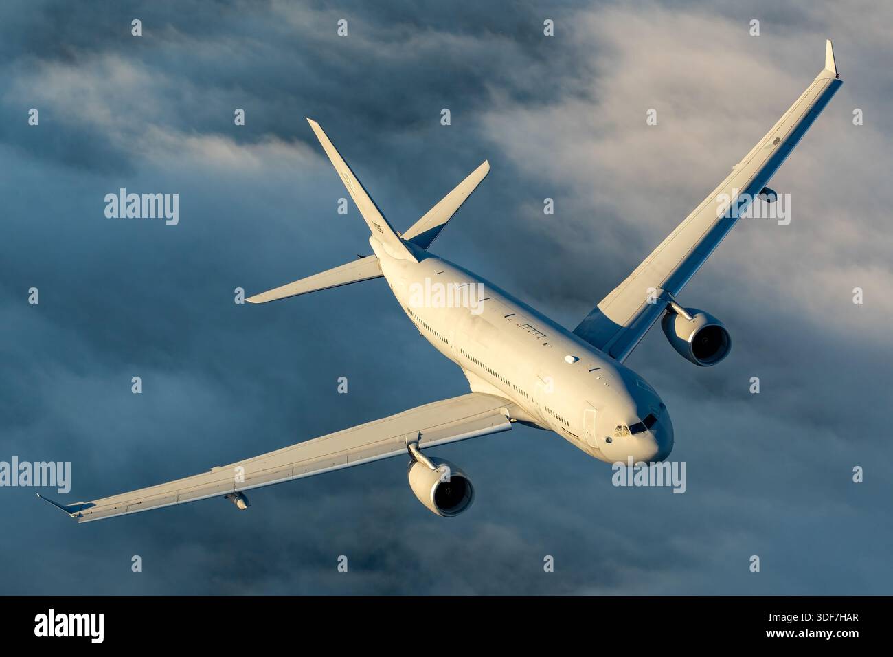 Seen in air-to-air flight at NATO Days 2025, the Netherlands Air Force ...