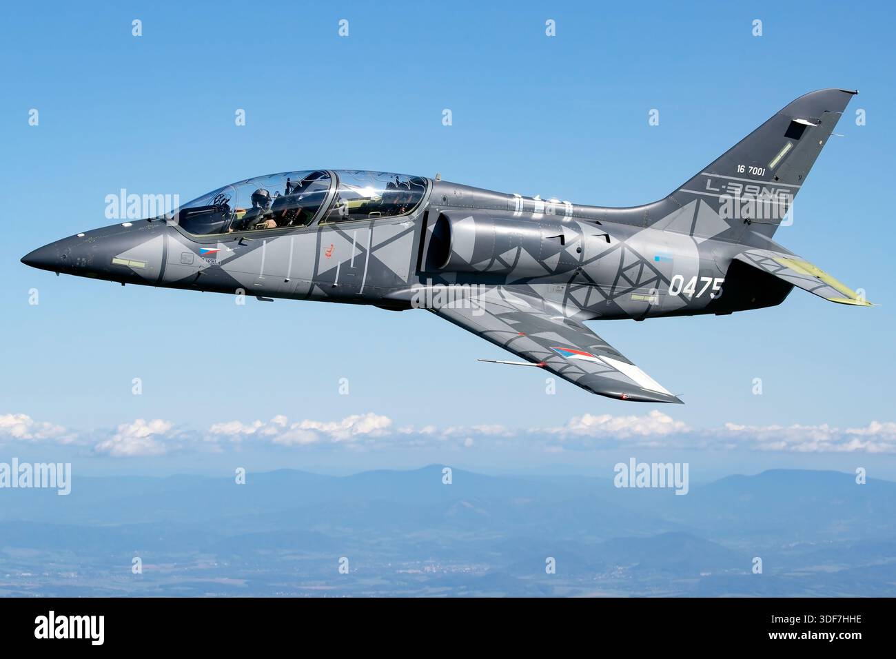 The Aero L-39NG Albatros of the Czech Air Force, registered as 0475 ...