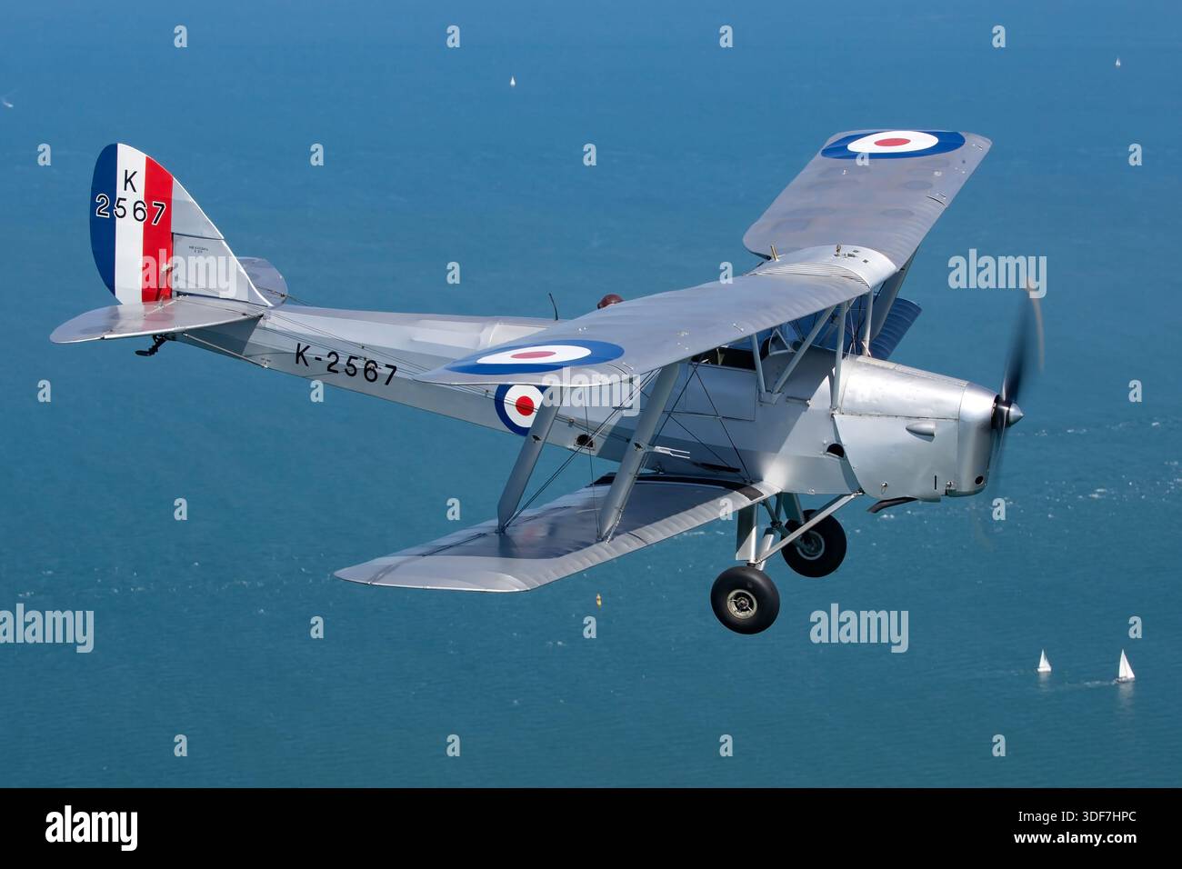 The De Havilland D.H. 82A Tiger Moth II, registration G-MOTH, serial ...