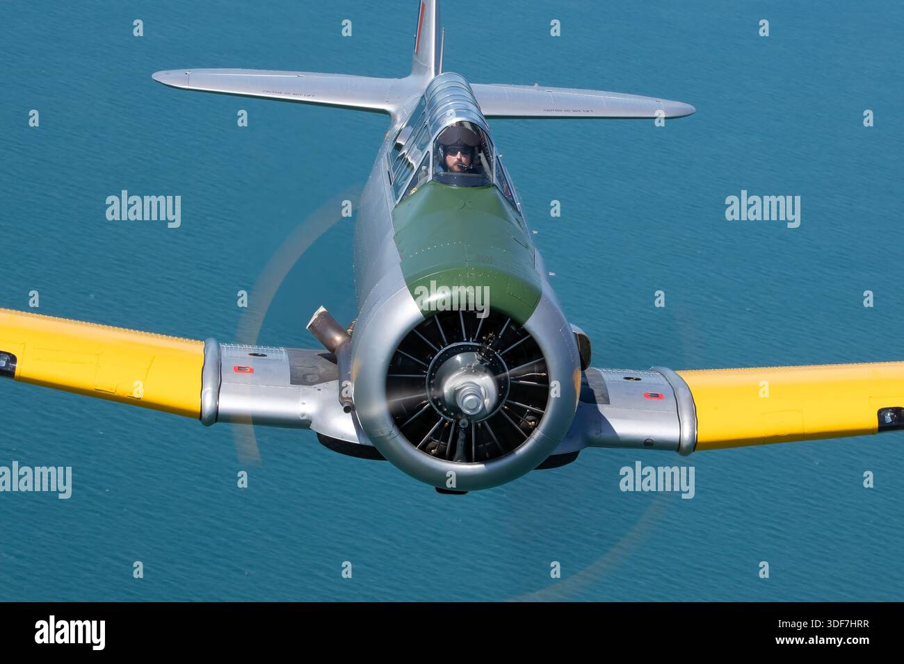 The North American AT-16 Harvard IIB, also referred to as the T-6 Texan ...