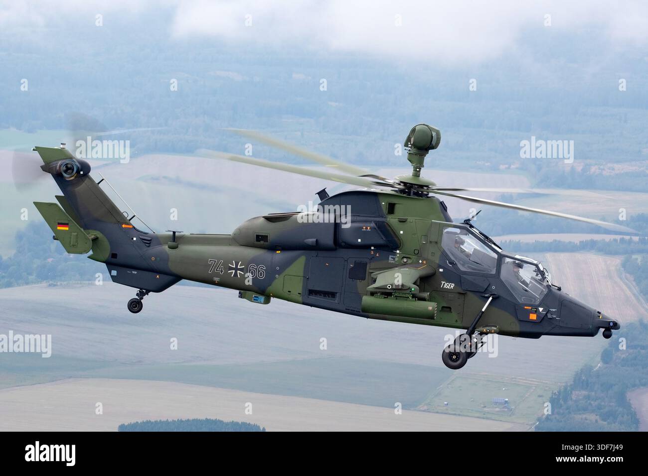 German Army Eurocopter EC-665 Tiger UHT helicopter, registration 7466 ...