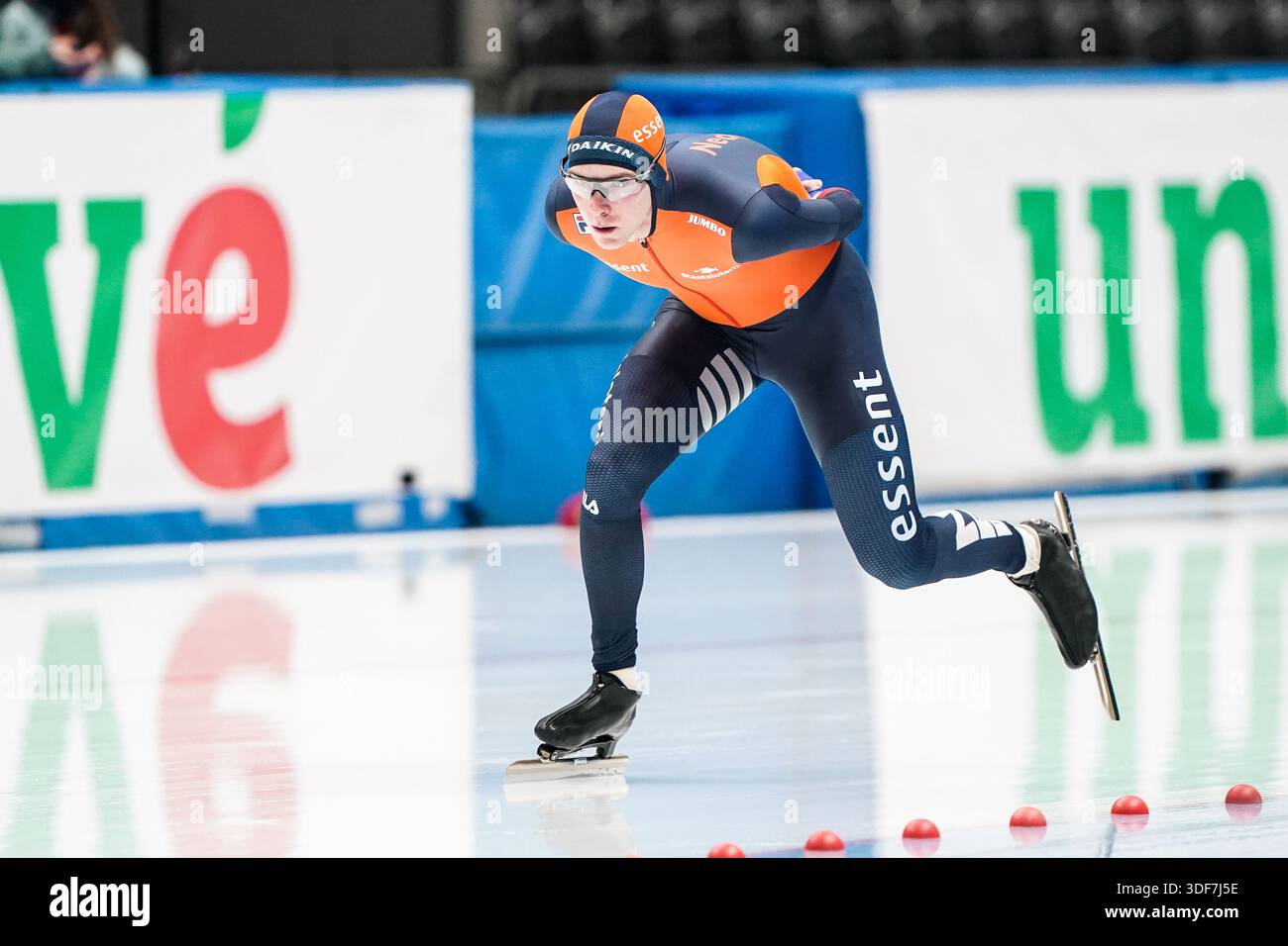 TOMASZOW MAZOWIECKI, POLAND - JANUARY 10: Kars Jansman of Netherlands ...