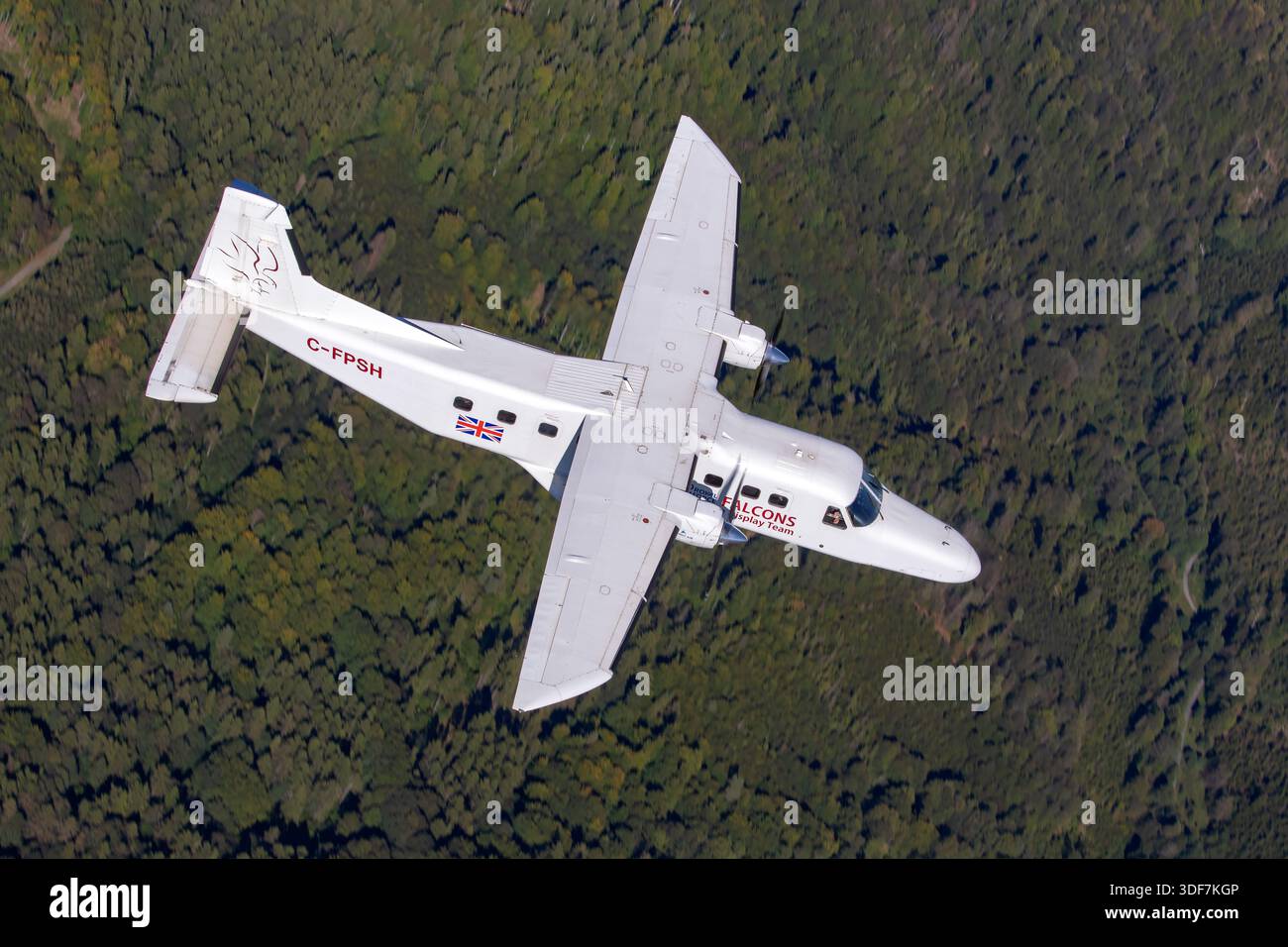 The image shows a Royal Air Force Dornier 228-201 aircraft ...