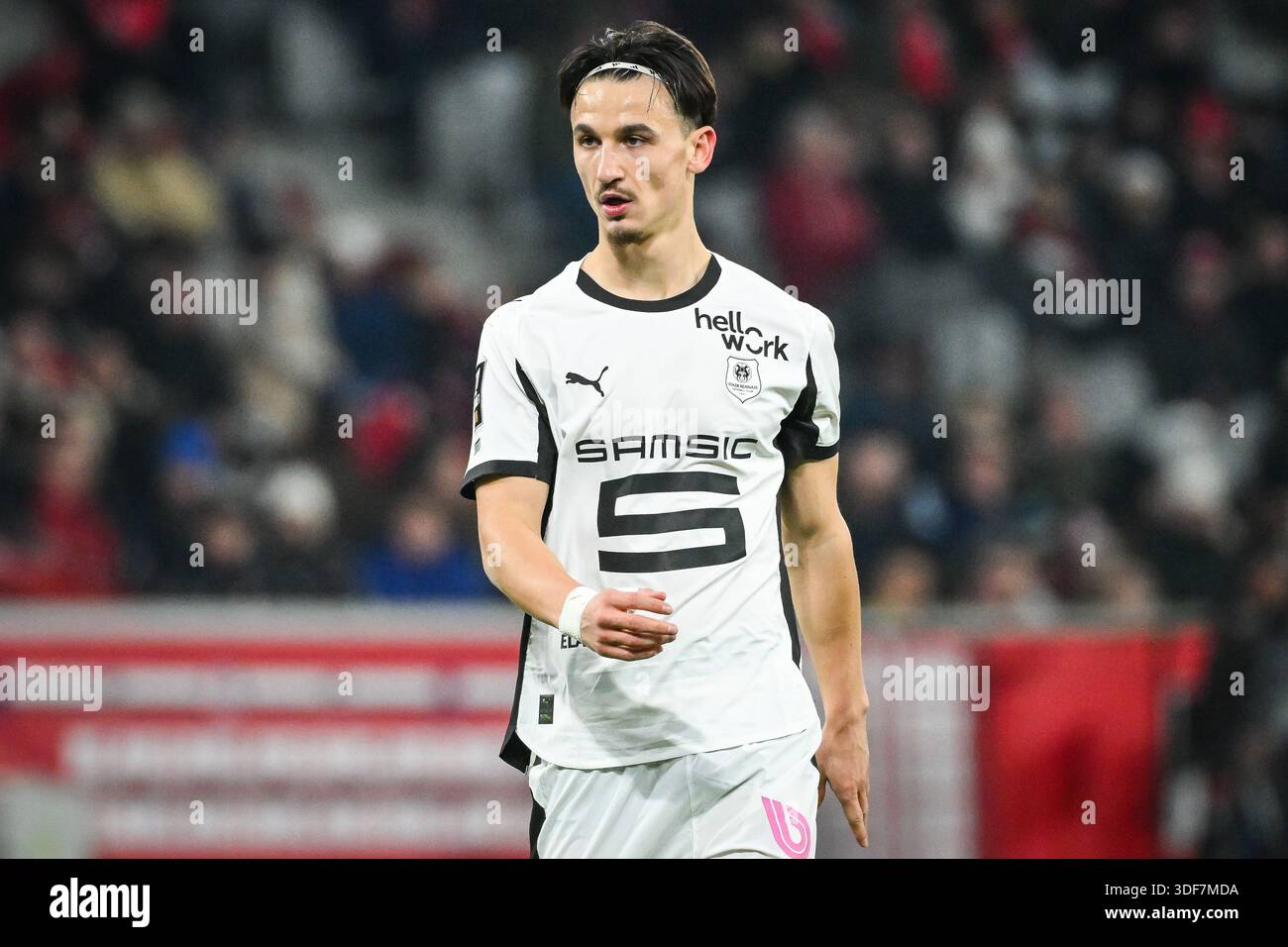 Esteban LEPAUL of Rennes during the French championship Ligue 1 ...