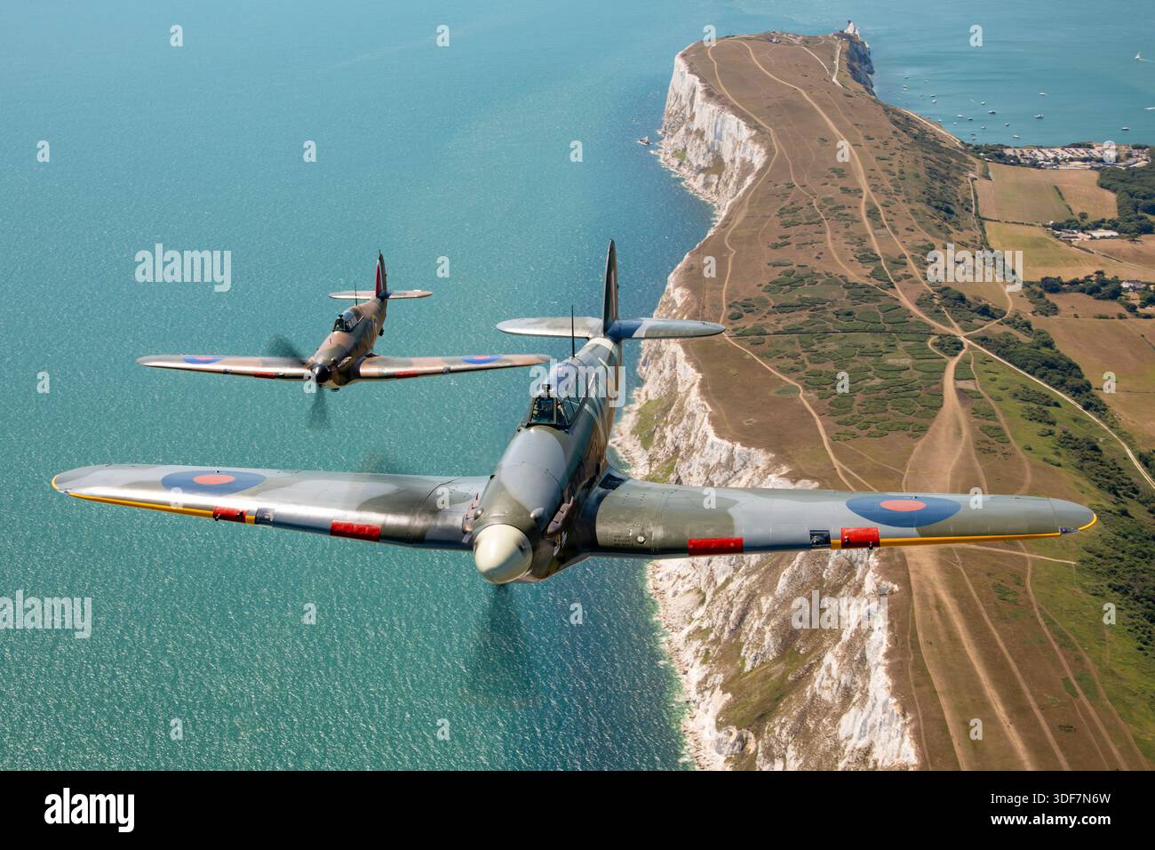 The Royal Air Force Hawker Hurricanes displayed at UK Warbirds 2025 ...