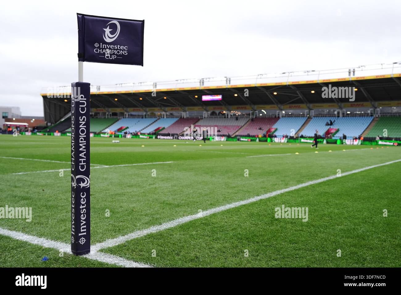 A view of the pitch before the Investec Champions Cup match at ...