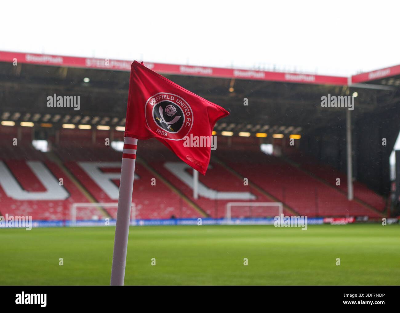 A general view of Bramall Lane ahead of the Emirates FA Cup Third Round ...