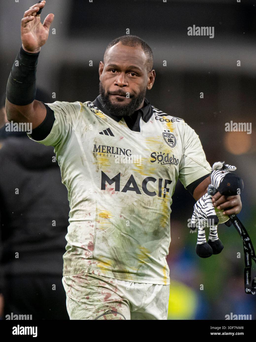 Levani Botia of Stade Rochelais after the Investec Rugby Champions Cup ...