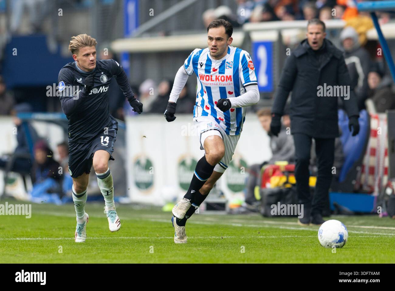 HEERENVEEN , 11-01-2026 , Abe Lenstra Stadium , season 2025 / 2026 ...
