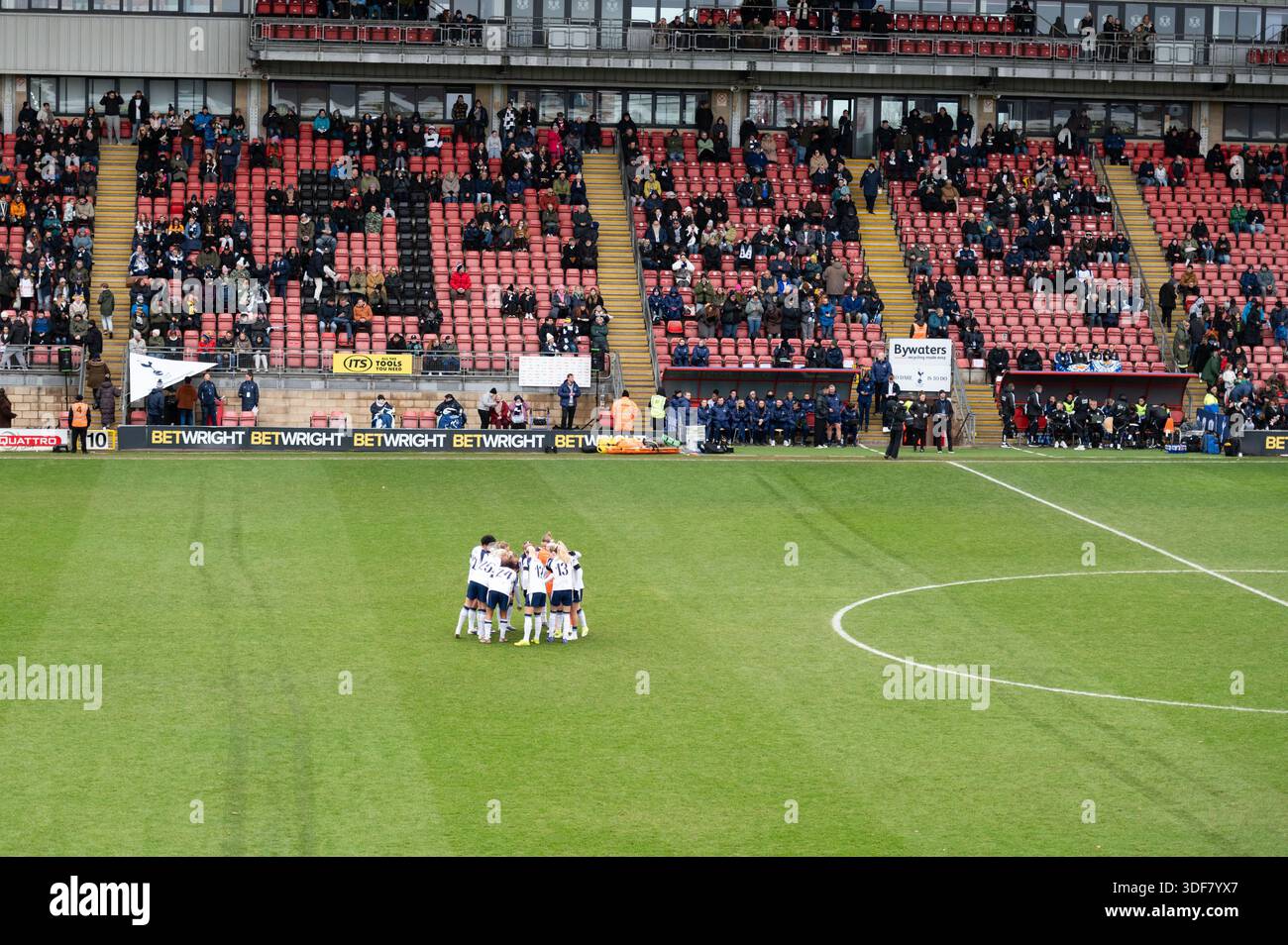 London, England. 11th Jan 2026. Tottenham Hotspur ahead of the Barclays ...