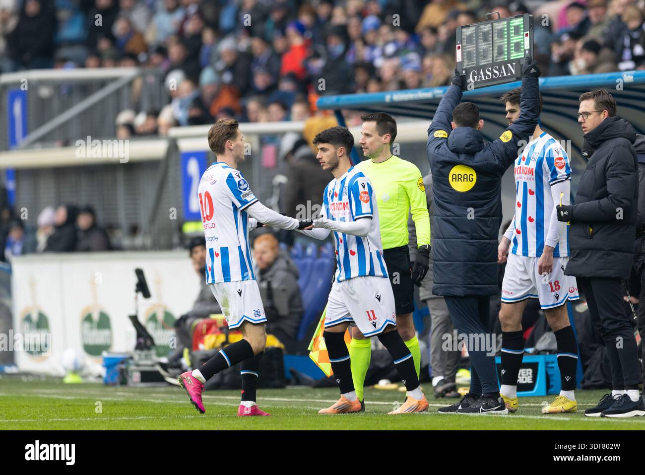 HEERENVEEN , 11-01-2026 , Abe Lenstra Stadium , season 2025 / 2026 ...