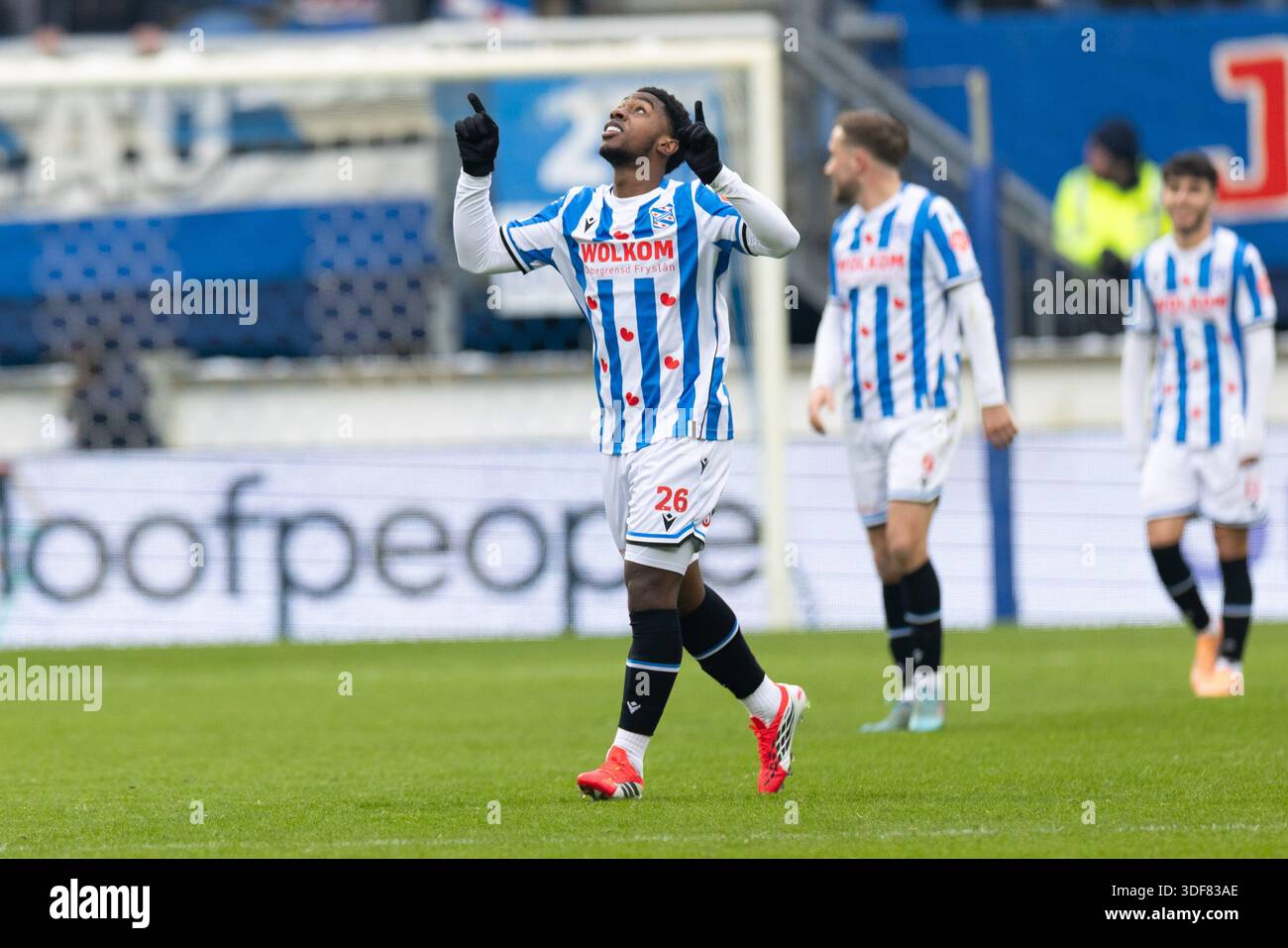 HEERENVEEN , 11-01-2026 , Abe Lenstra Stadium , season 2025 / 2026 ...
