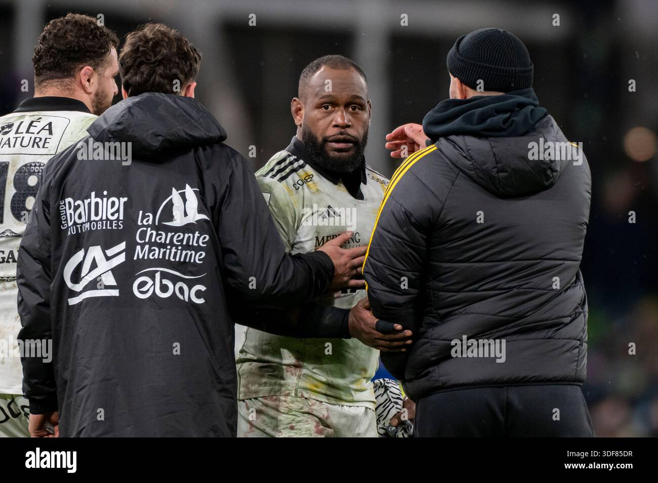 Levani Botia of Stade Rochelais after the Investec Rugby Champions Cup ...