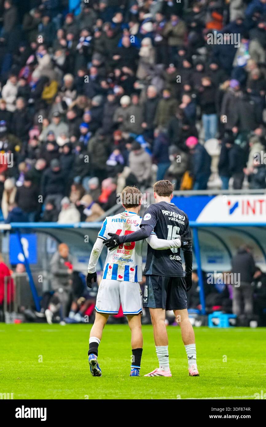Heerenveen - Leo Sauer of Feyenoord during the eighteenth competition ...