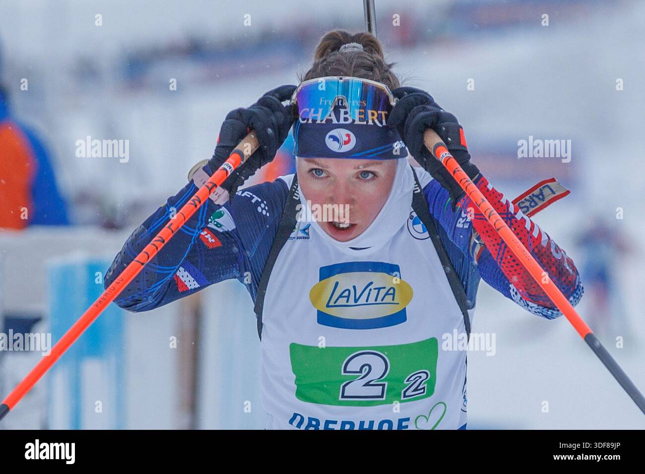 Oceane Michelon (FRA), 10.01.2026, Oberhof (Deutschland), IBU World Cup ...