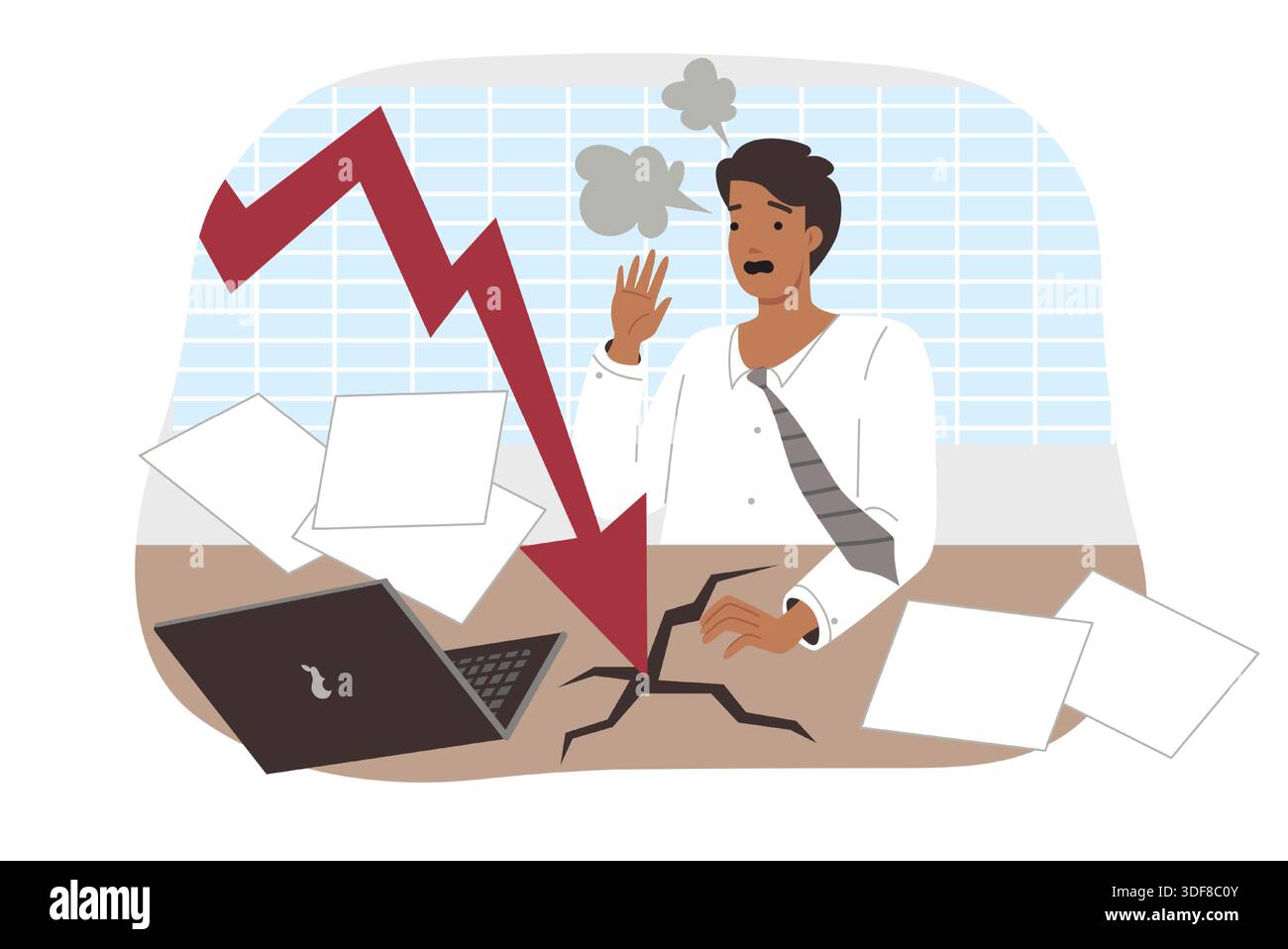 Causes trouble Stock Vector Images - Alamy