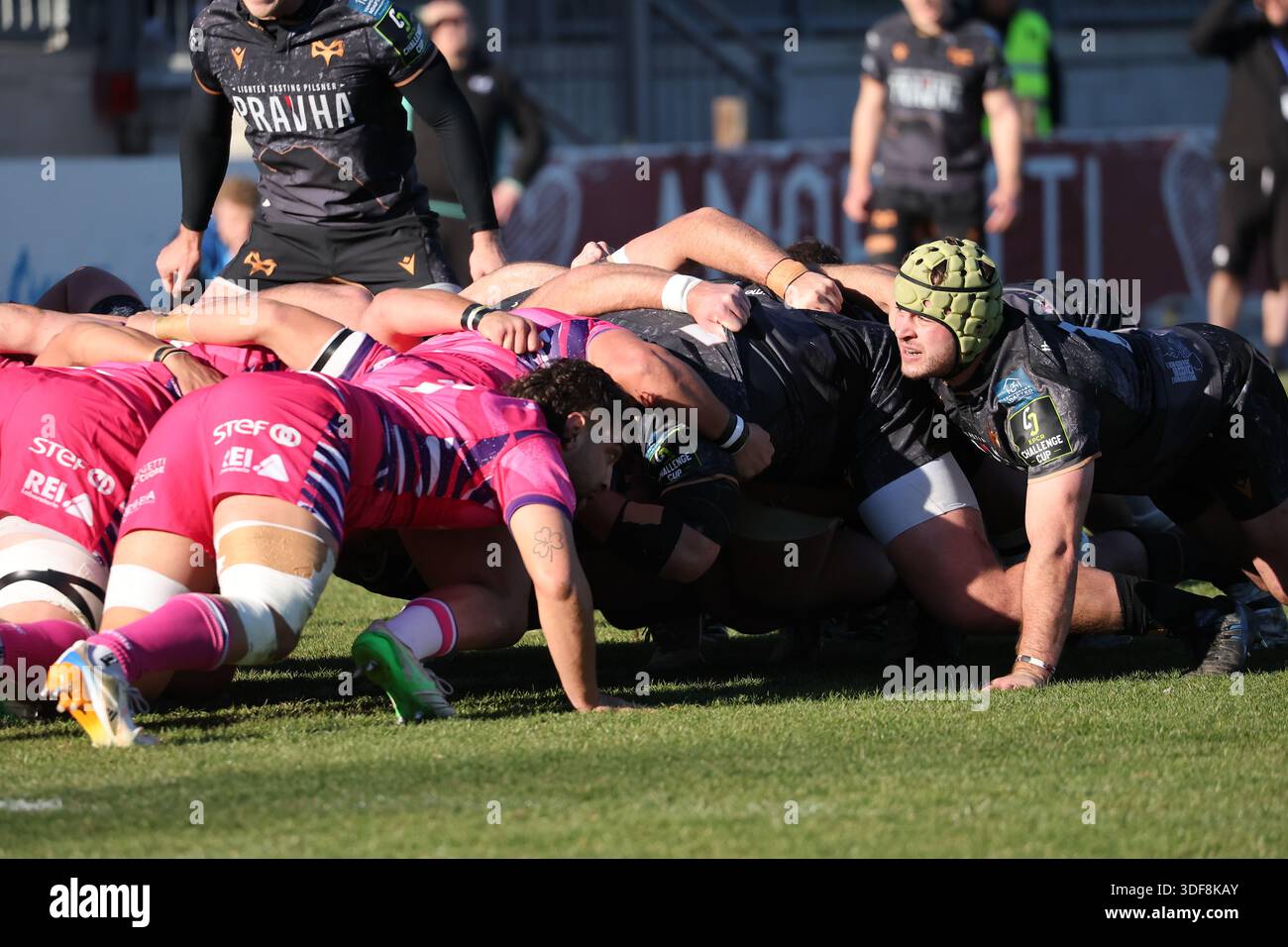 11/01/2026, Parma, Stadio Lanfranchi, EPCR Challenge Cup Round 3: Zebre ...