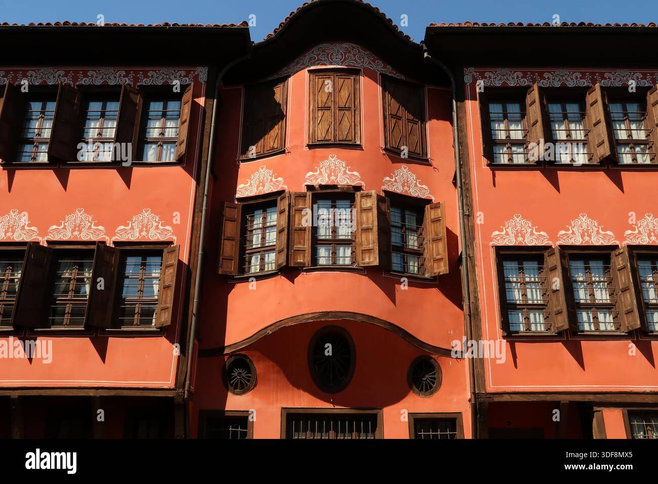 The facade of the Georgiadi House, an example of National Revival ...