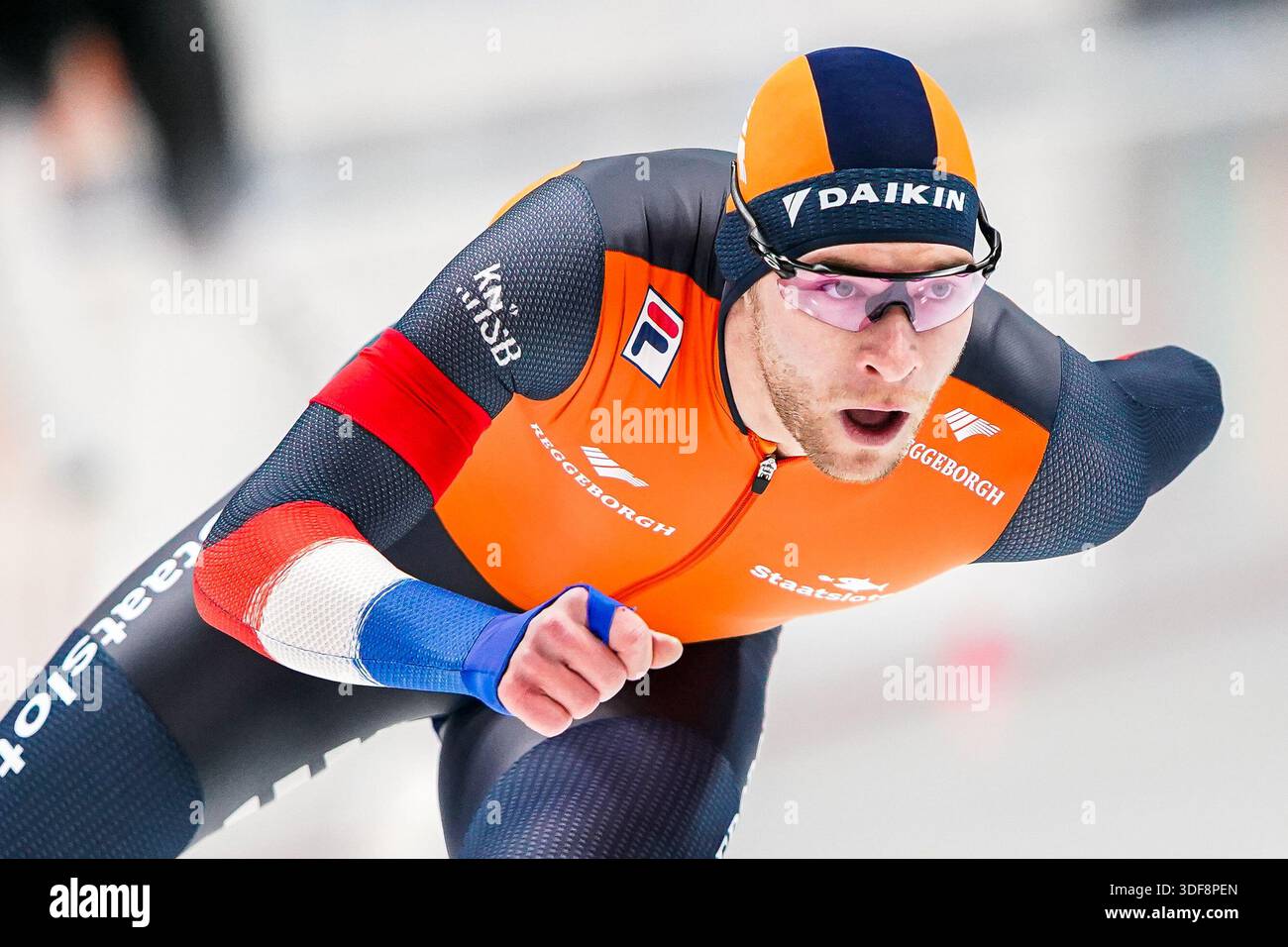 TOMASZOW MAZOWIECKI, POLAND - JANUARY 11: Louis Hollaar of Netherlands ...