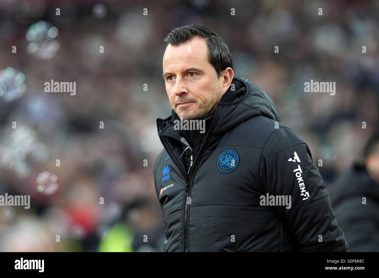 Queens Park Rangers manager Julien Stephan before the Emirates FA Cup ...