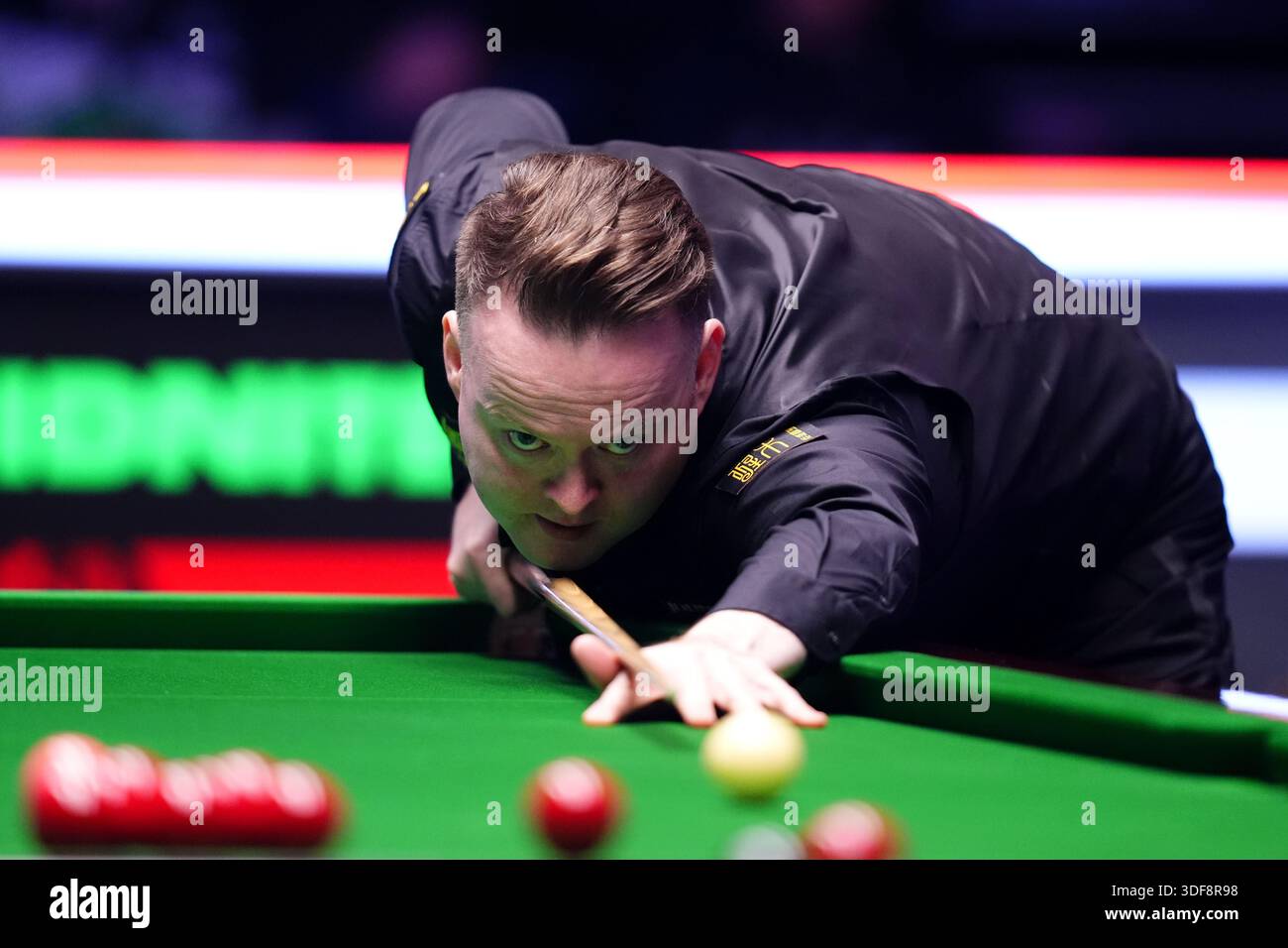 Shaun Murphy during their match against Wu Yize on day one of the 2026 ...