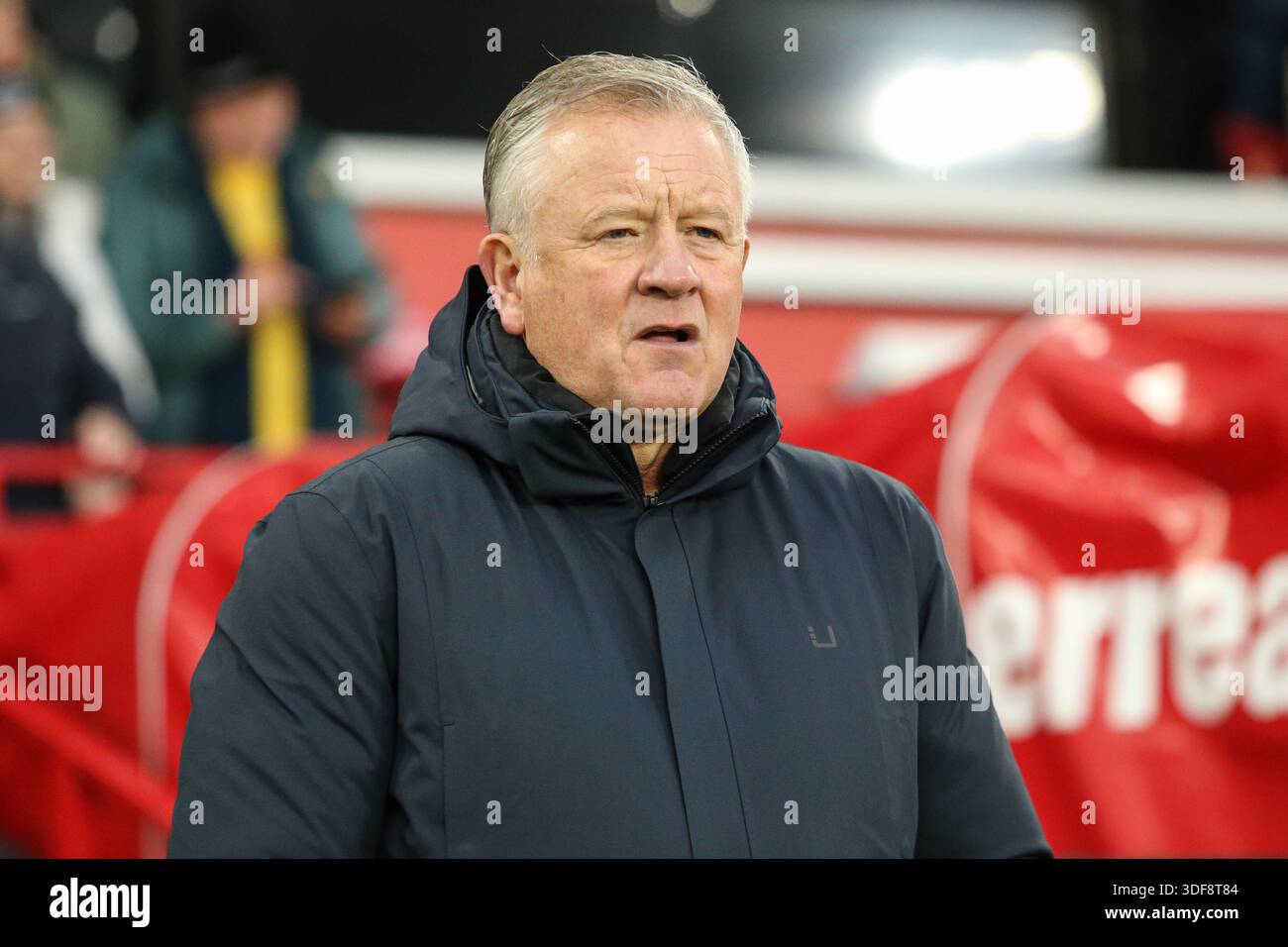Chris Wilder manager of Sheffield United during the Emirates FA Cup ...