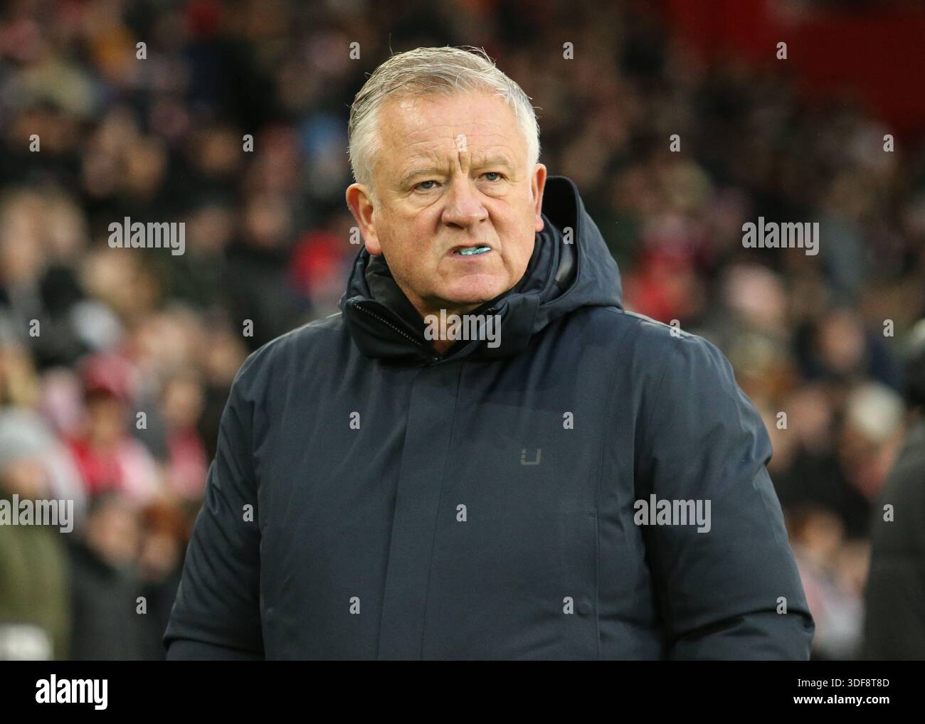 Chris Wilder manager of Sheffield United during the Emirates FA Cup ...
