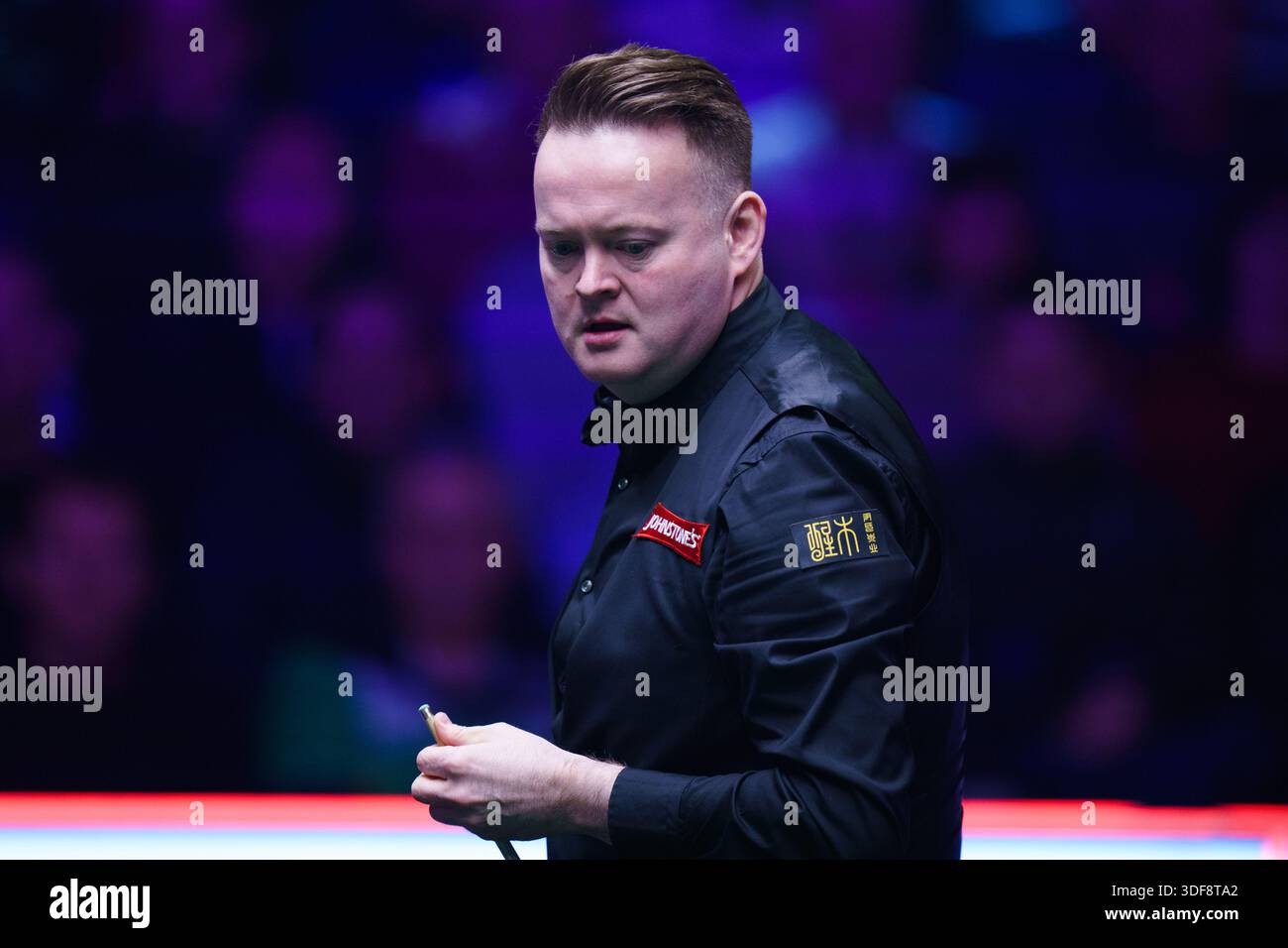 Shaun Murphy during the round one match between Shaun Murphy and Wu ...