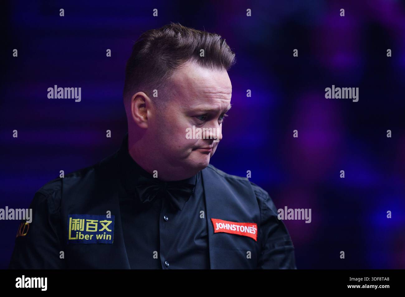 Shaun Murphy during the round one match between Shaun Murphy and Wu ...