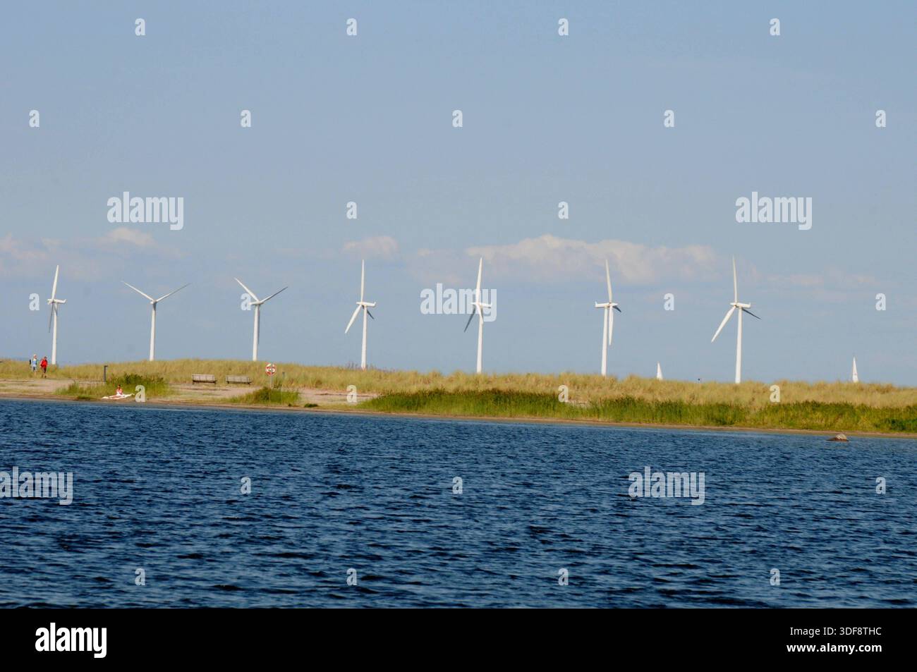 Amager/Copenhagen/ Denmark/02 August 2024/Wind turbine wind power ...