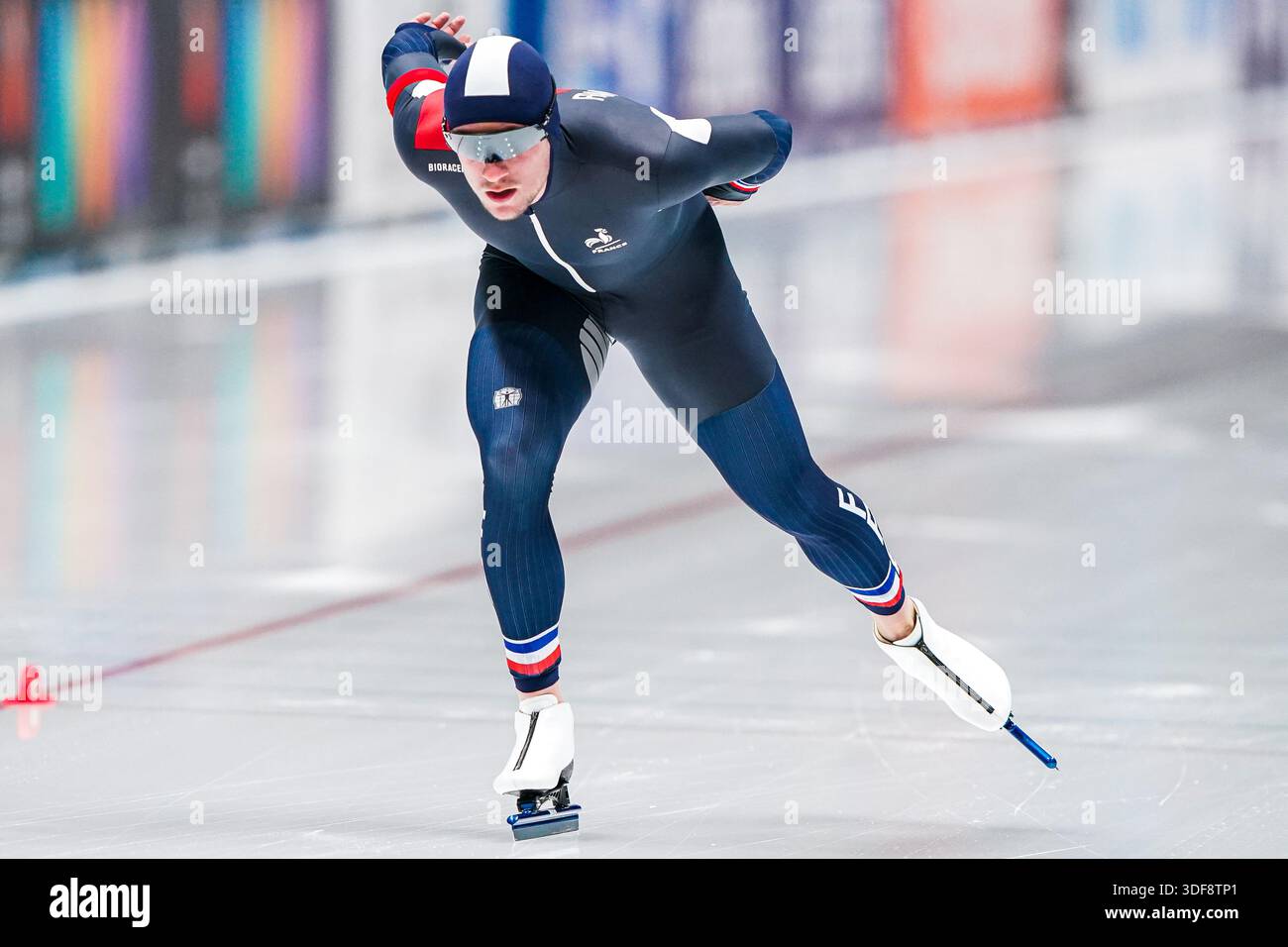 TOMASZOW MAZOWIECKI, POLAND - JANUARY 11: Valentin Thiebault of France ...