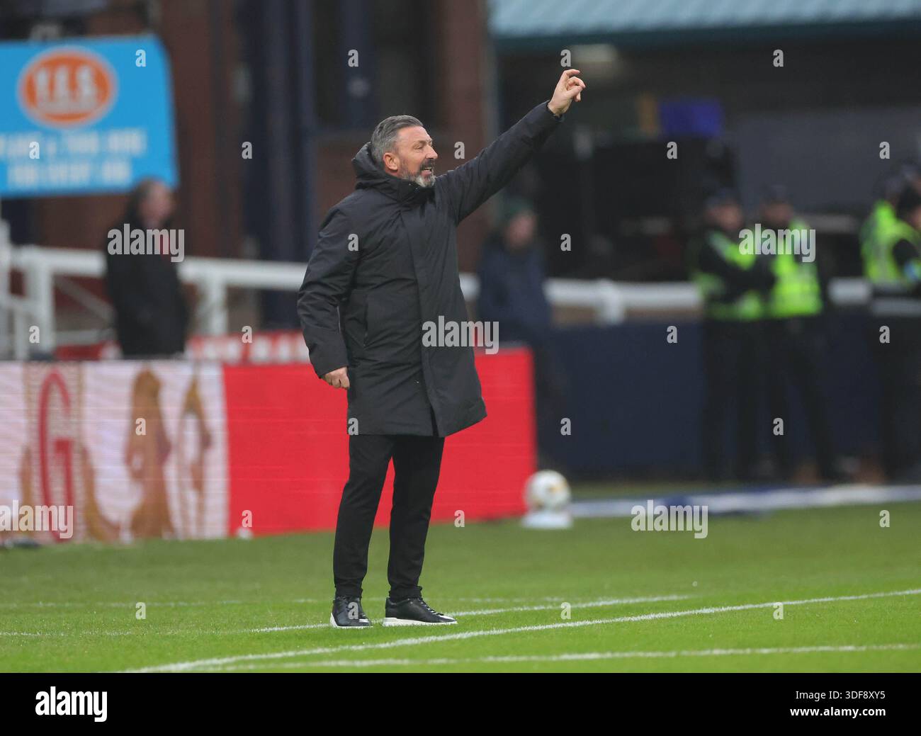 Heart of Midlothian manager Derek McInnes during the William Hill ...
