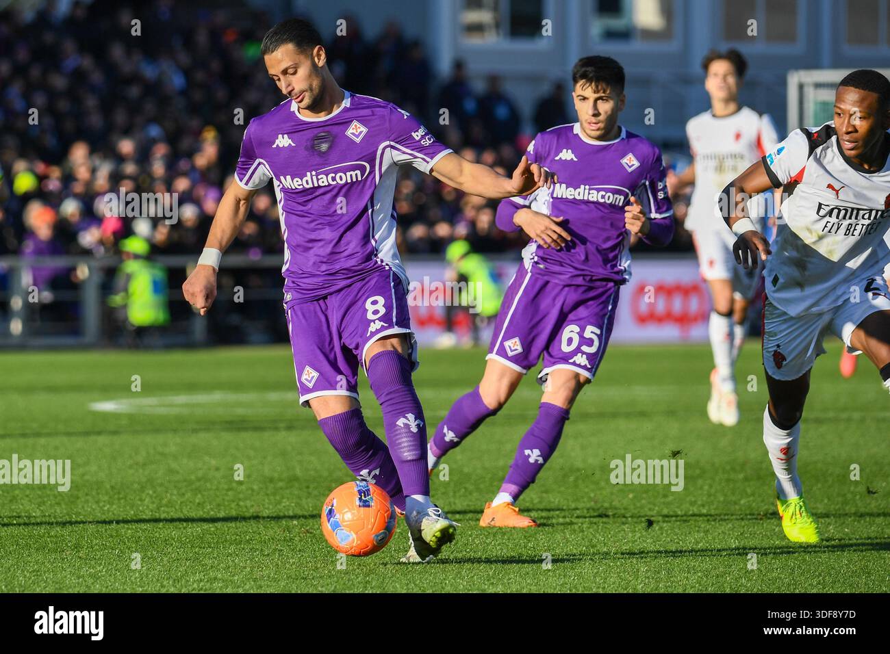 Rolando Mandragora (Fiorentina) in action during ACF Fiorentina vs AC ...