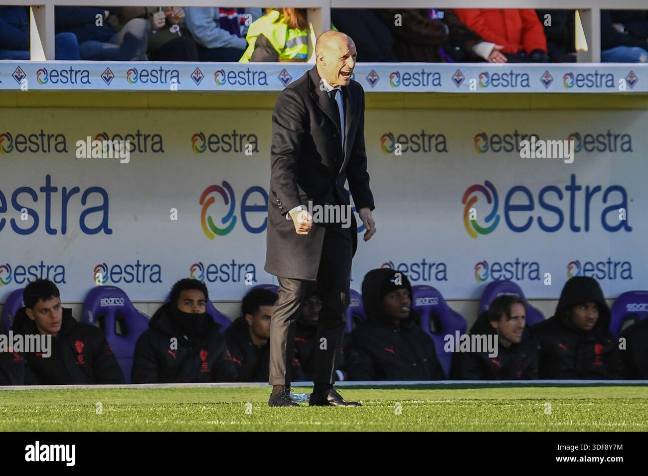 Head Coach Massimiliano Allegri (Milan) during ACF Fiorentina vs AC ...