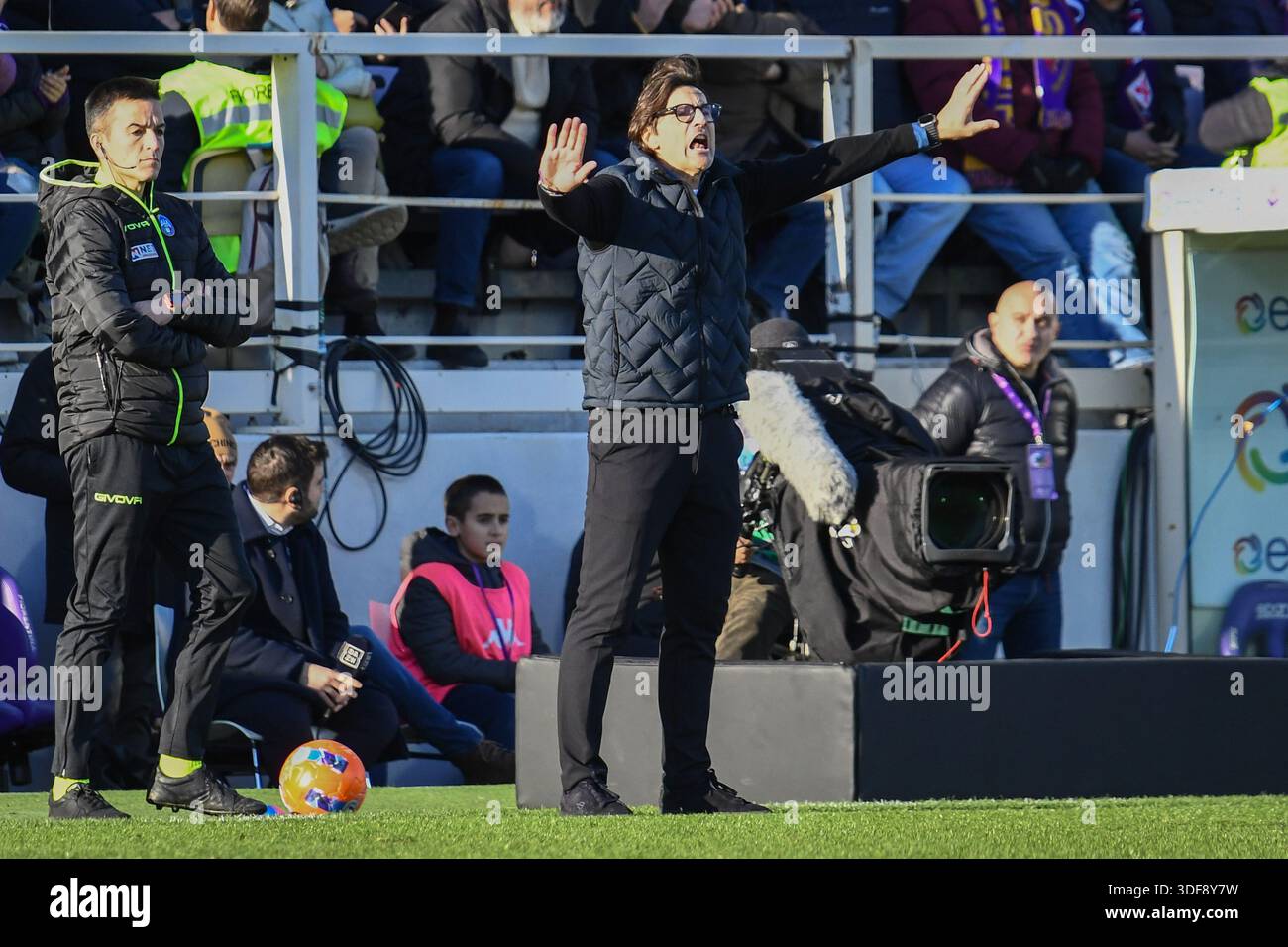 Head Coach Paolo Vanoli (Fiorentina) during ACF Fiorentina vs AC Milan ...