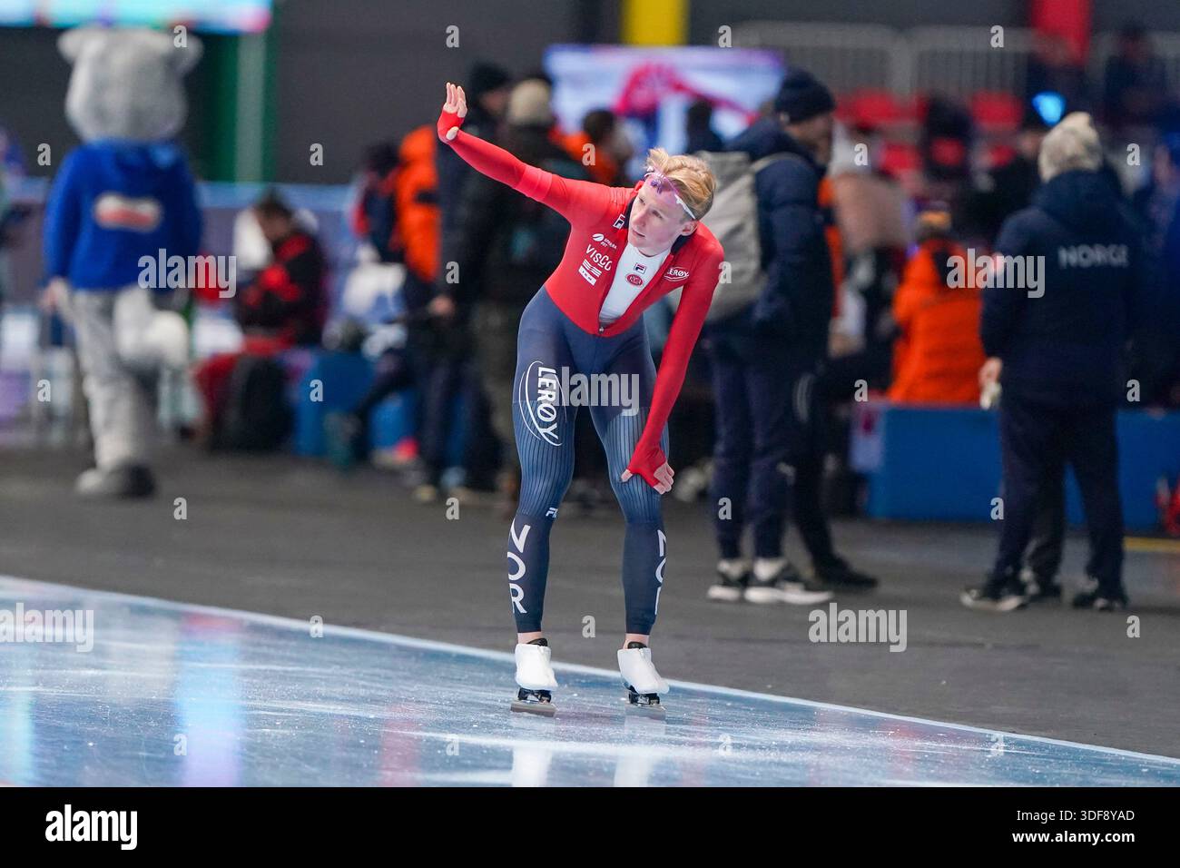 Tomaszów Mazowiecki, Poland 20260111. Peder Kongshaug won the 1500 ...