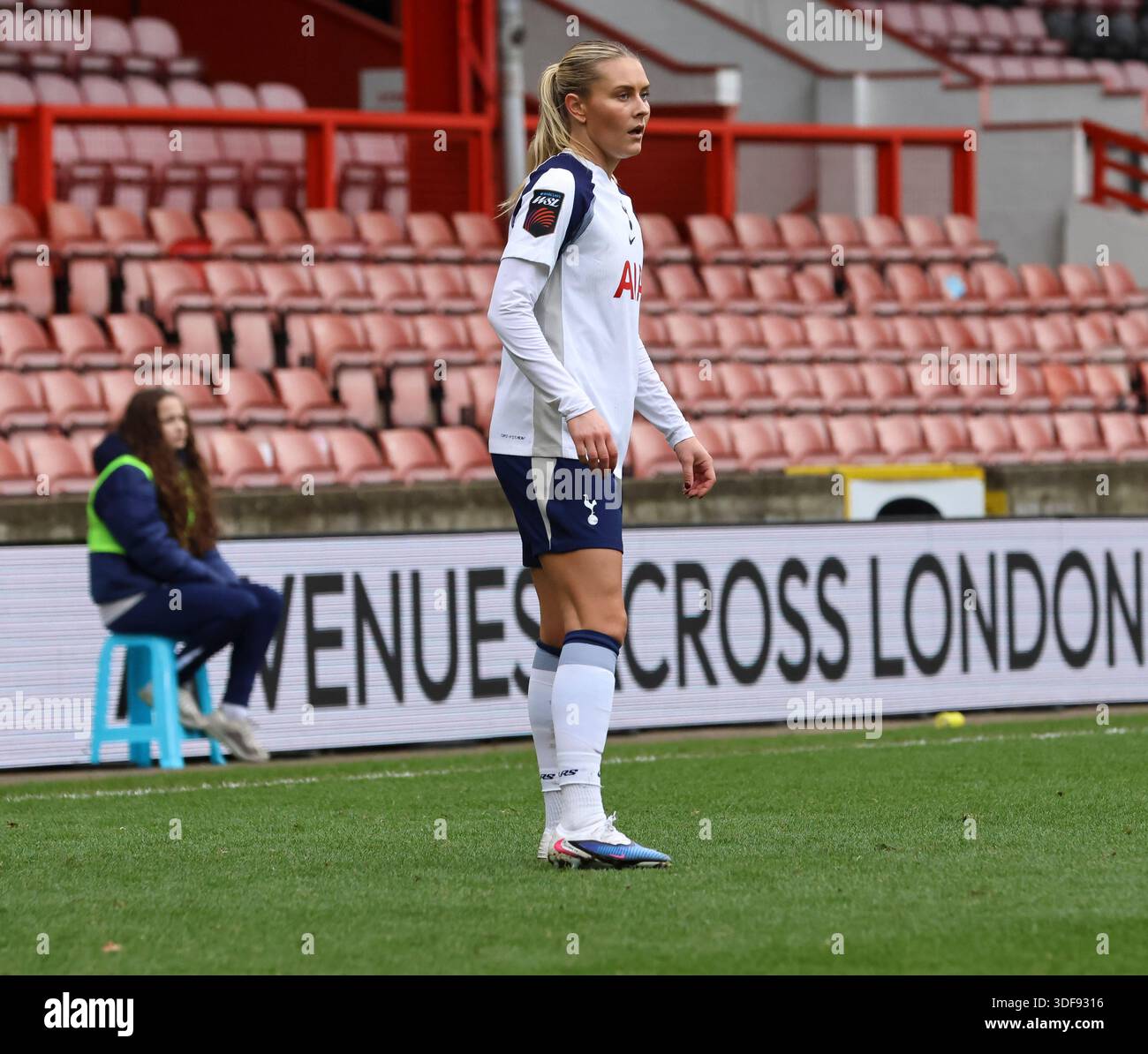 Amanda Nilden (Tottenham 14) during the Women's Super League game ...