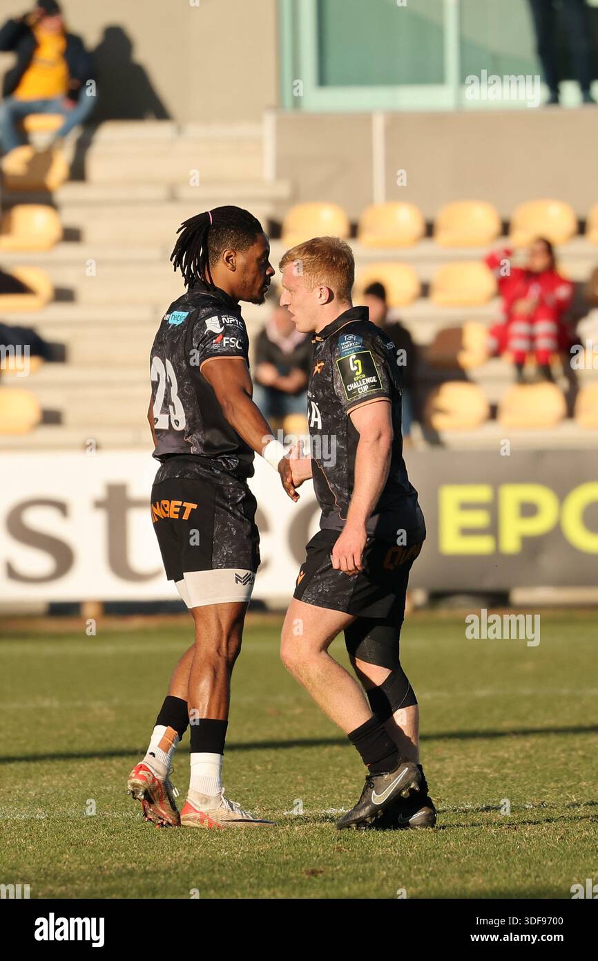 11/01/2026, Parma, Stadio Lanfranchi, EPCR Challenge Cup Round 3: Zebre ...