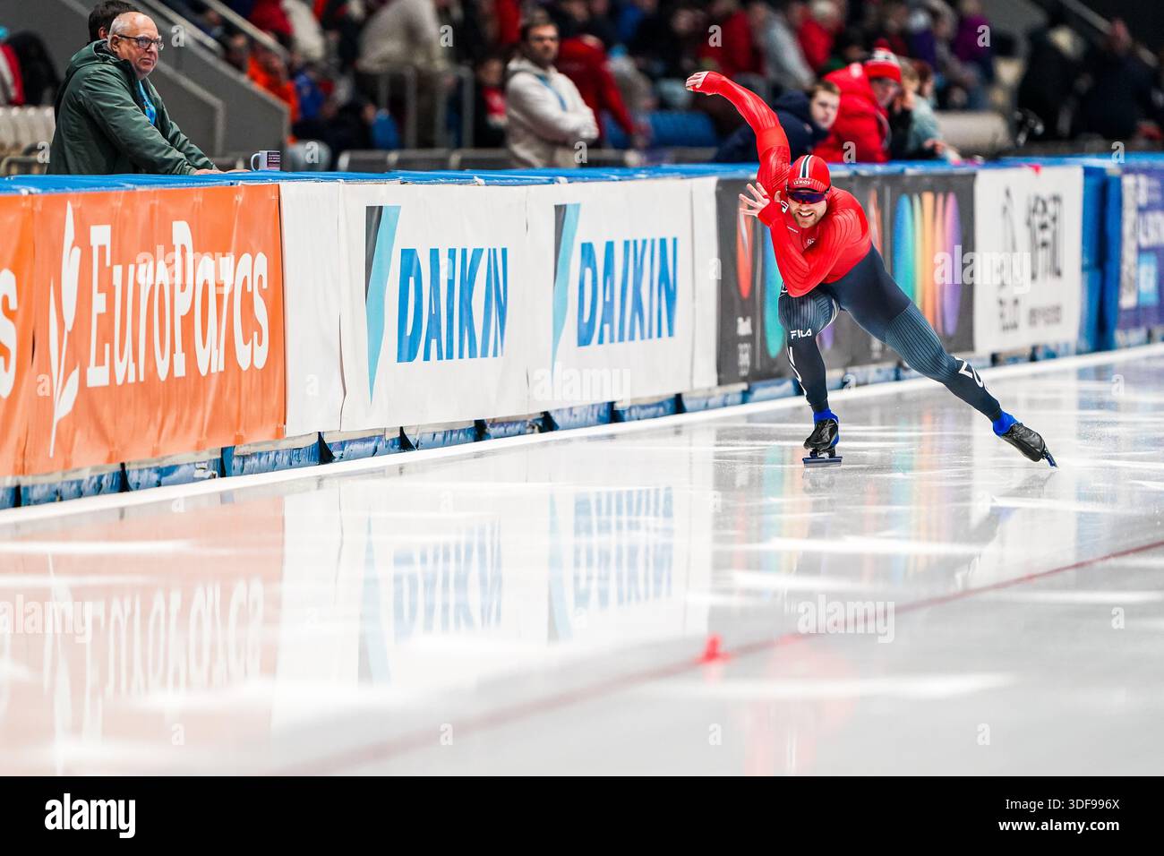 TOMASZOW MAZOWIECKI, POLAND - JANUARY 11: Henrik Fagerli Rukke of ...