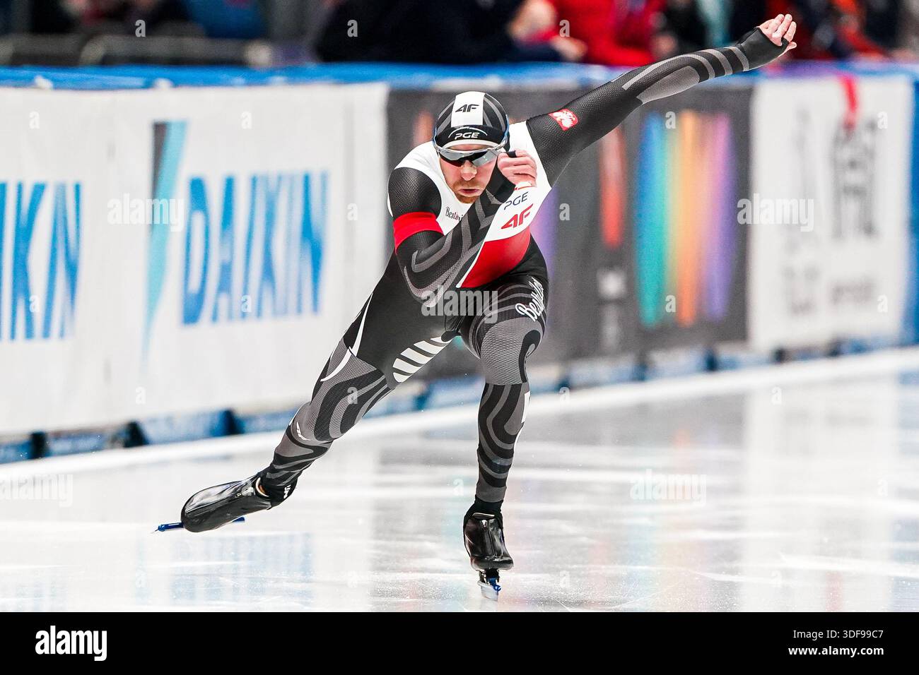 TOMASZOW MAZOWIECKI, POLAND - JANUARY 11: Damian Zurek of Poland during ...