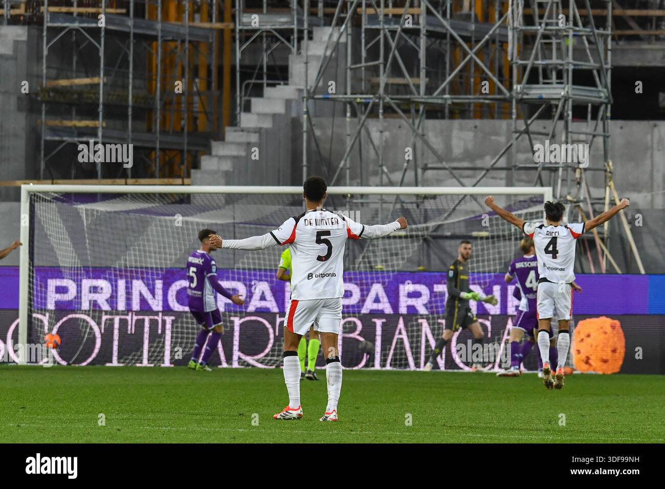 Christopher Alan Nkunku (Milan) scores the 1-0 goal during ACF ...