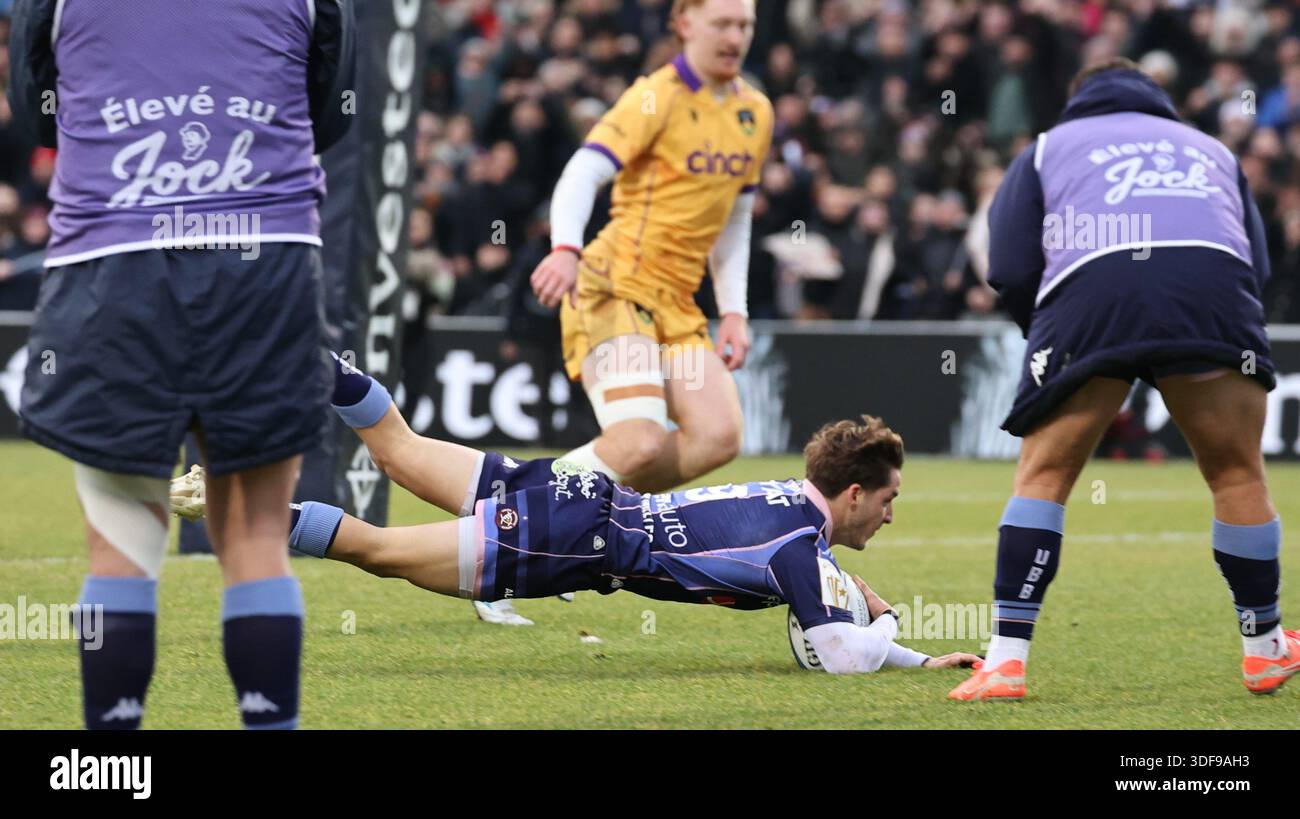 ©PHOTOPQR/SUD OUEST/Fabien Cottereau ; Bordeaux ; 11/01/2026 ; Rugby ...