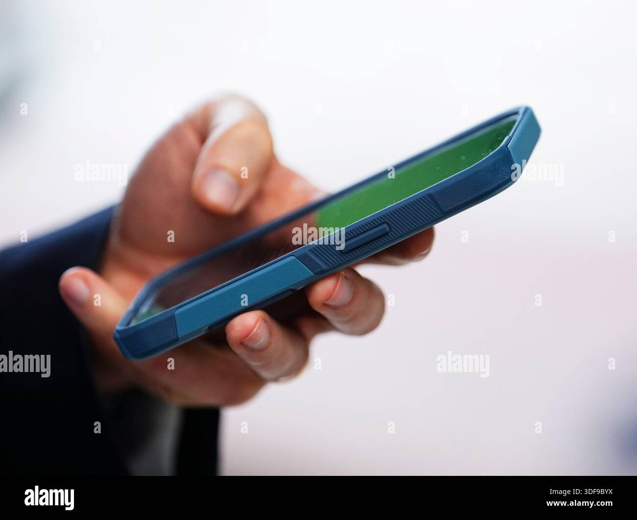 A person uses a cell phone in Ottawa on Monday, July 18, 2022. THE ...
